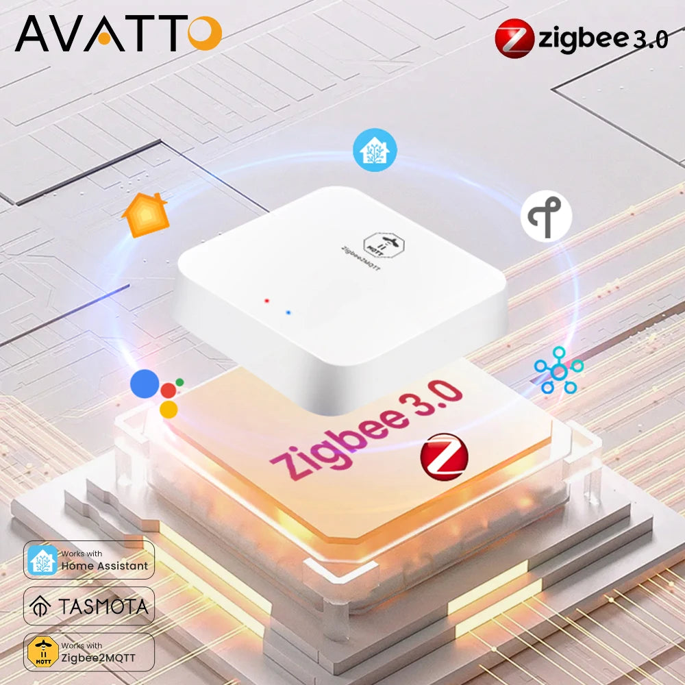 AVATTO ZigBee 3.0 Dongle Plus Smart Gateway Hub，Smart Home Automation ...